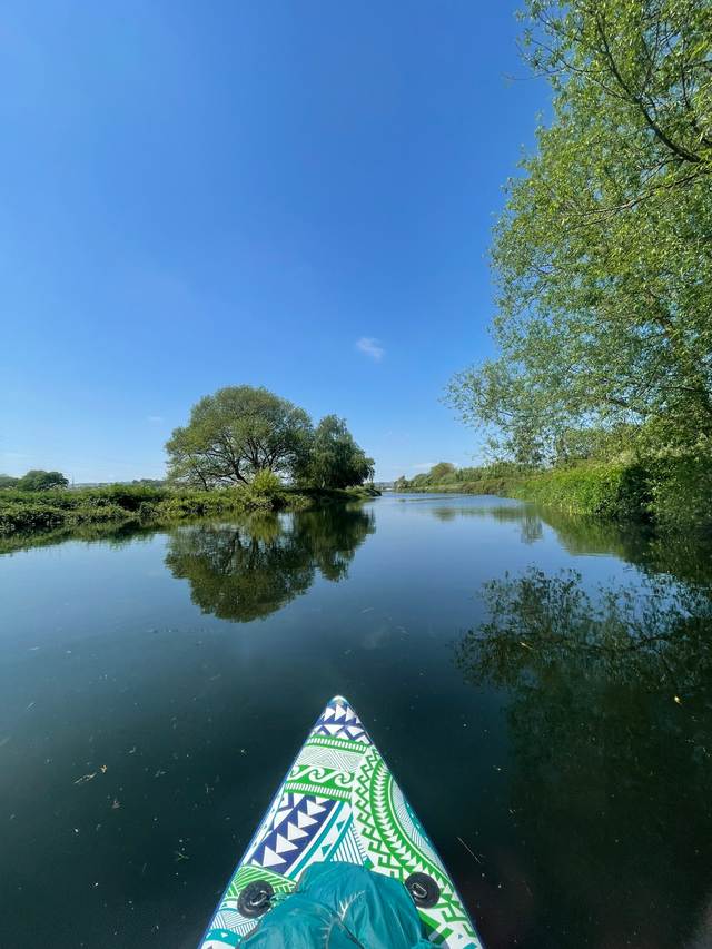 Paddling on the Exeter Ship Canal. Devon – Sandbanks Style - iSUP ...