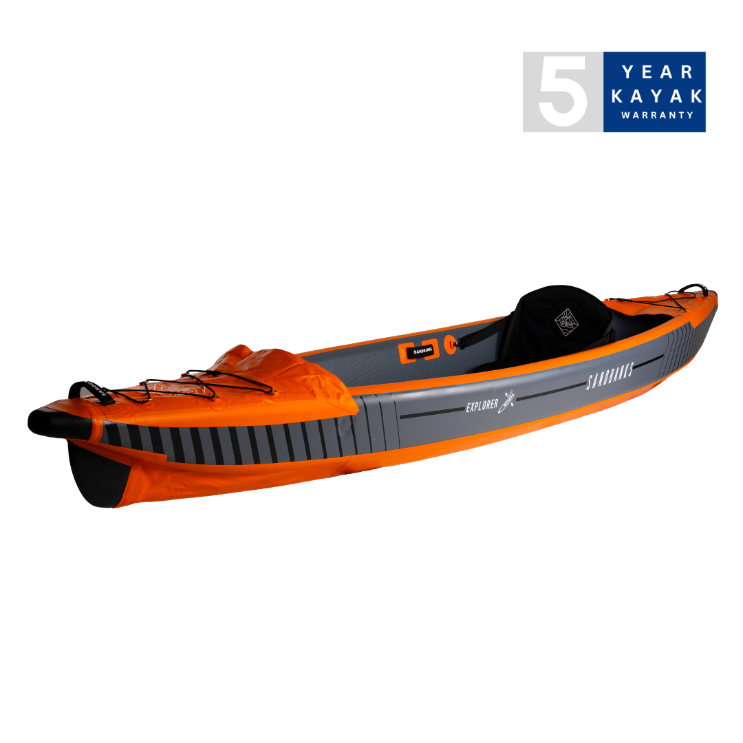 Explorer Single Seater Inflatable Kayak – Sandbanks Style - iSUP ...